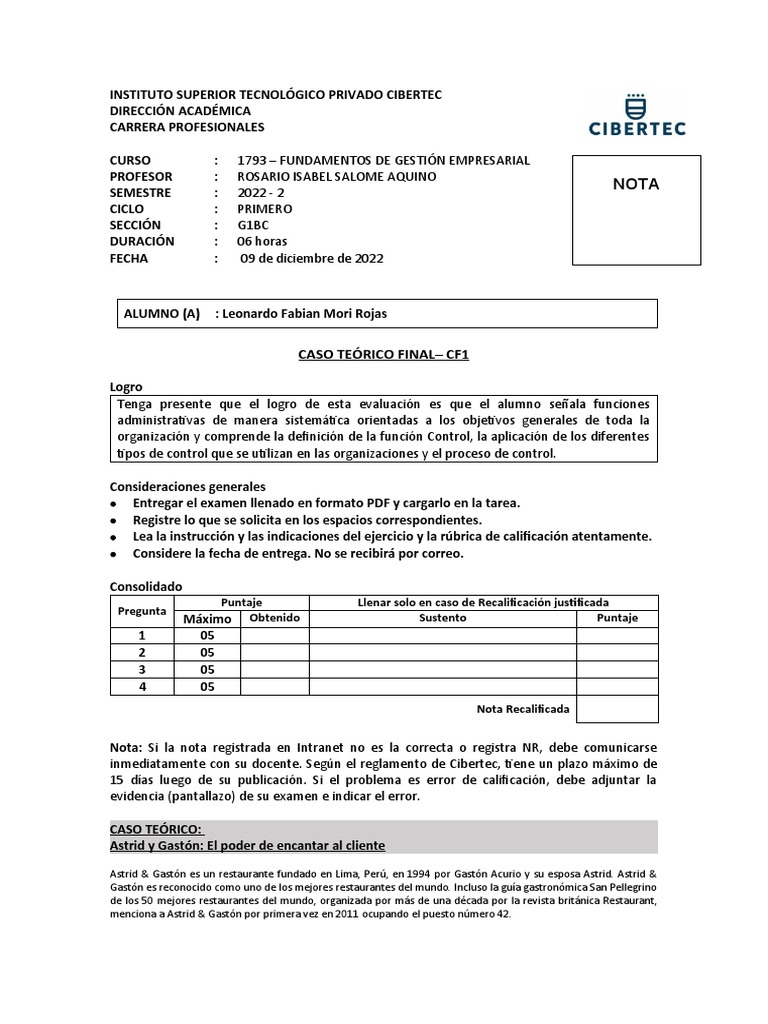 AC 1793 - Fundamentos de Gestión Empresarial - G1BC - 00 - CF - Rosario ...