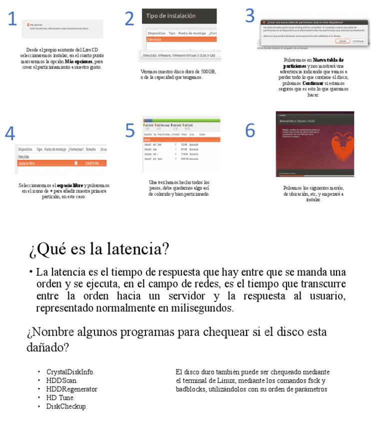 Mapa Mental Particiones Linux | PDF