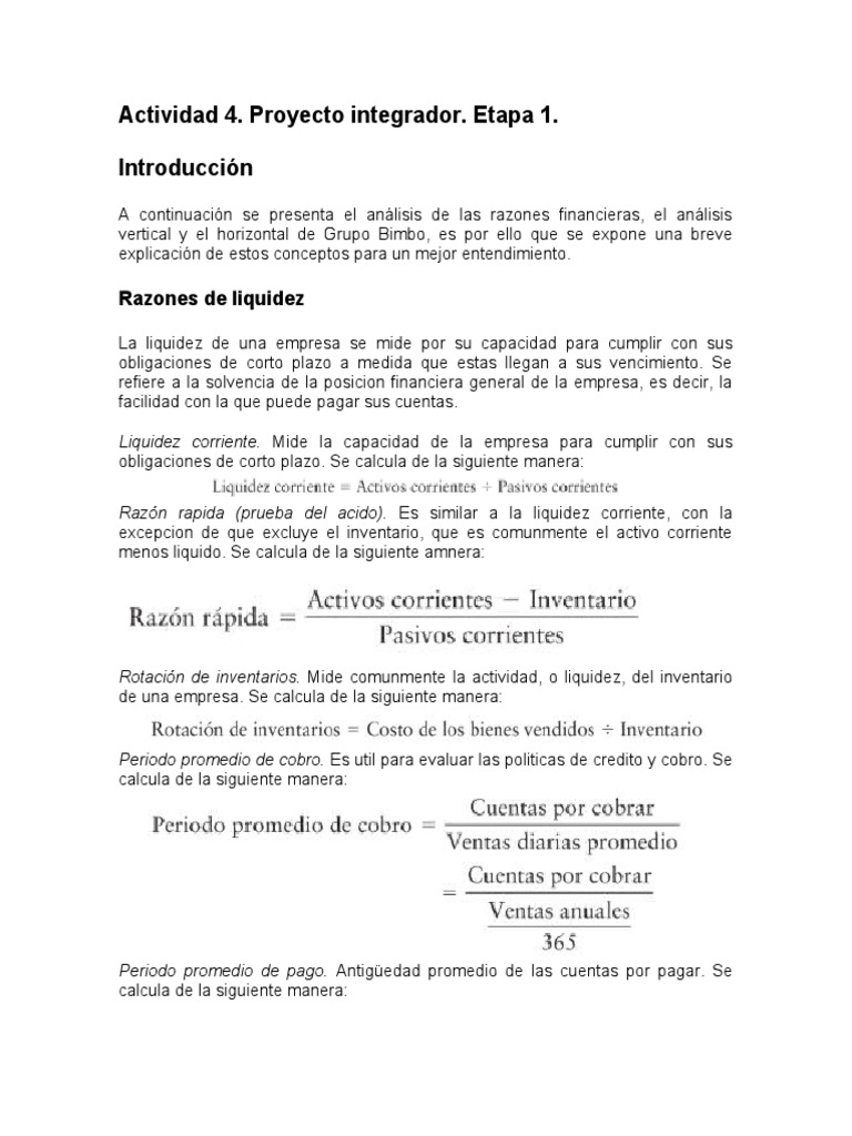 Analisis de Razones Financieras 2 | PDF | Compartir (Finanzas ... Analisis de Razones Financieras 2 | PDF | Compartir (Finanzas ...