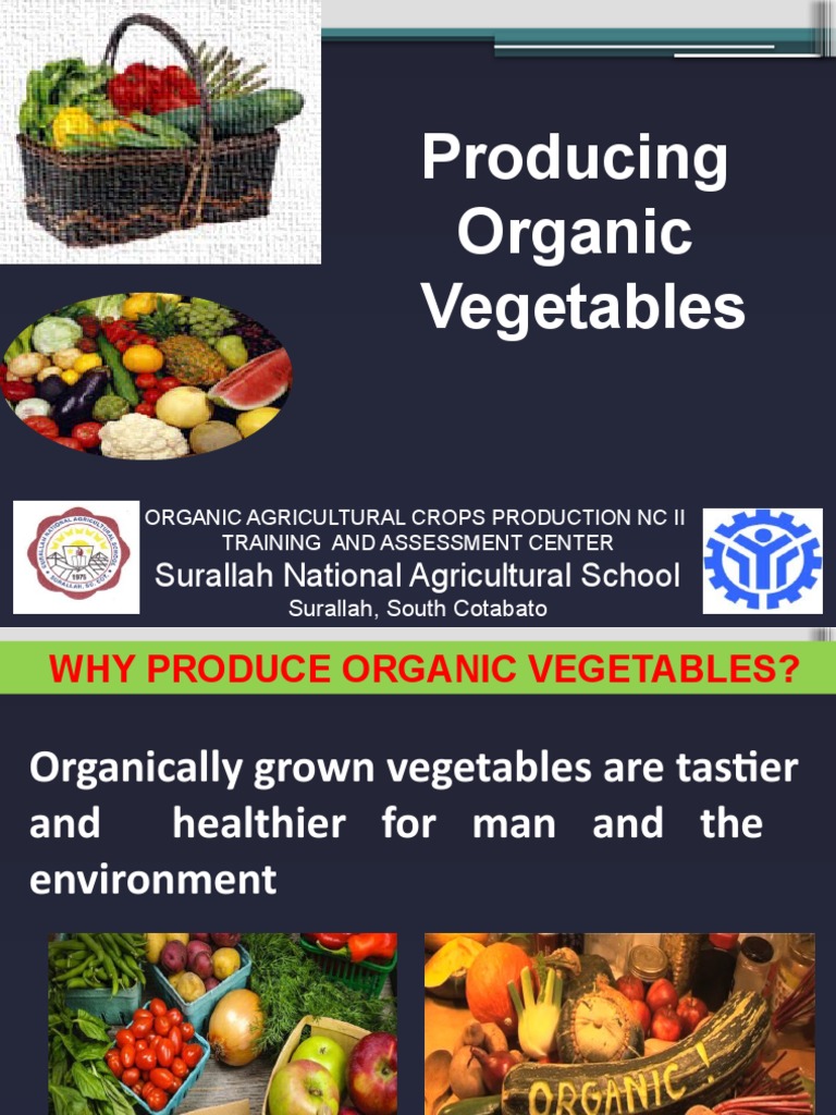 UC2 - Produce Organic Vegetables | PDF | Crop Rotation | Agriculture