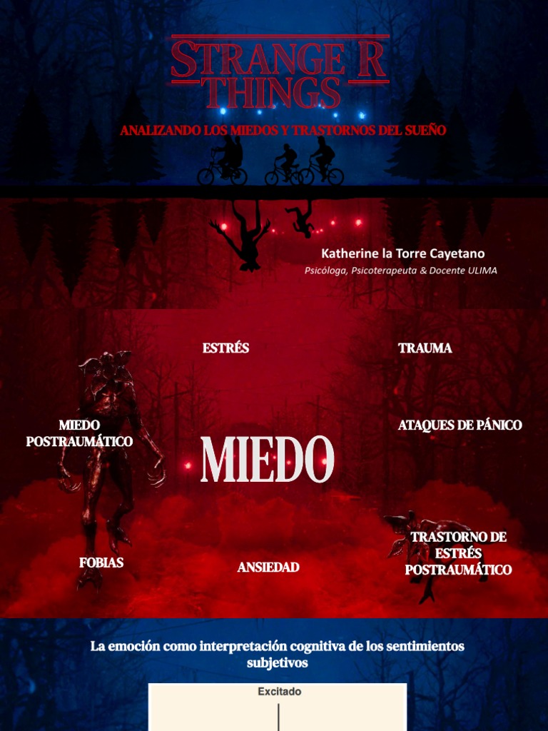 Stranger Things Presentation | PDF | Temor | Las emociones