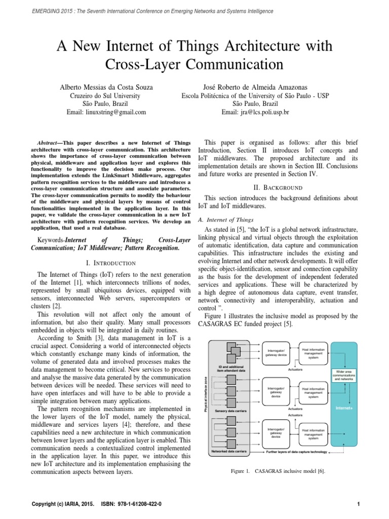 IoT Architecture | PDF | Internet Of Things | Computer Network