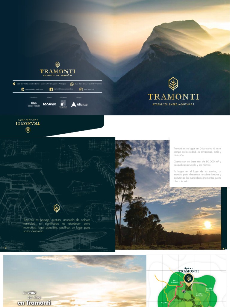 Brochure Tramonti | PDF