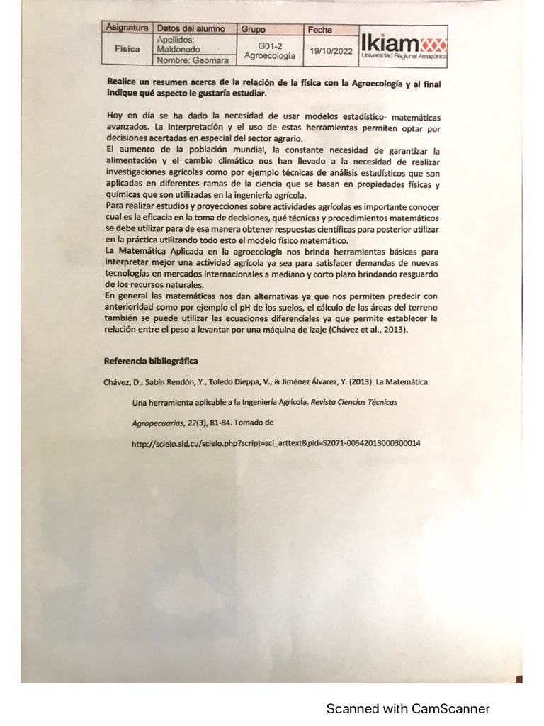 Deber Posición Vs Tiempo | PDF