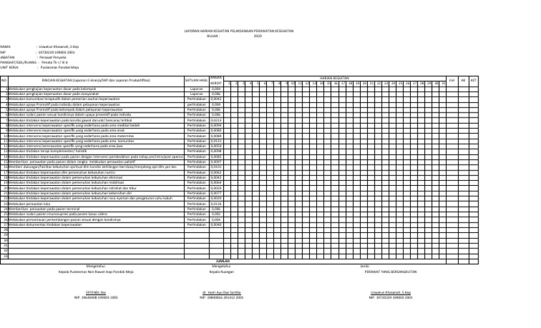 Logbook Penyelia | PDF