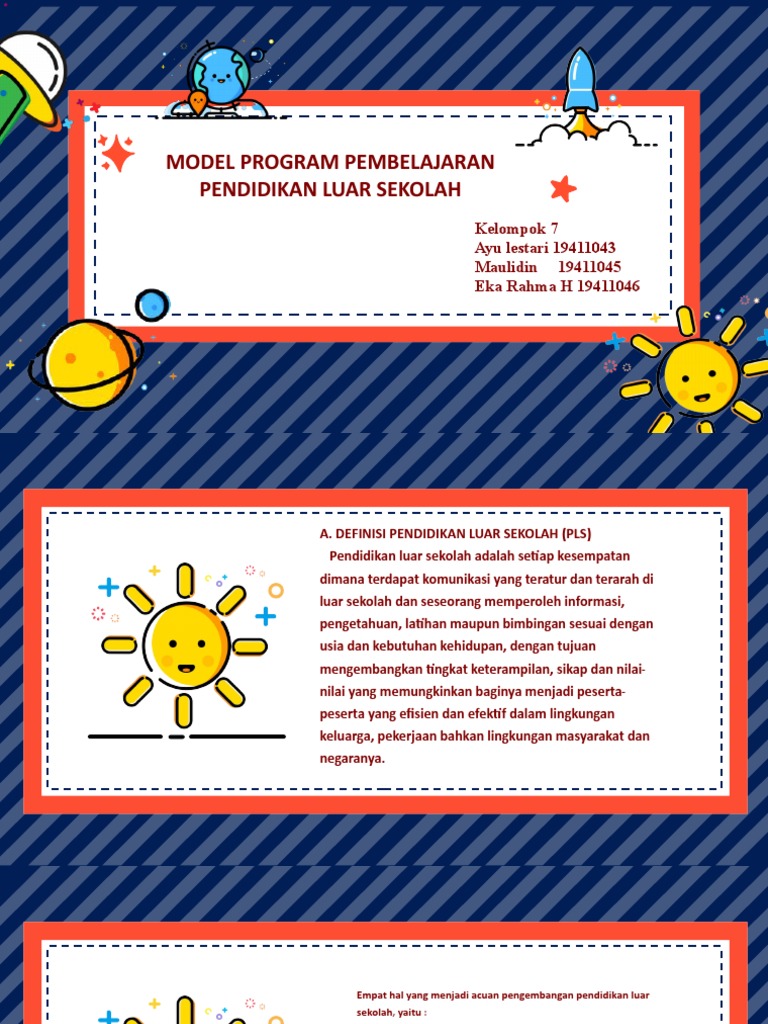Program Pembelajaran Pendidikan Luar Sekolah | PDF