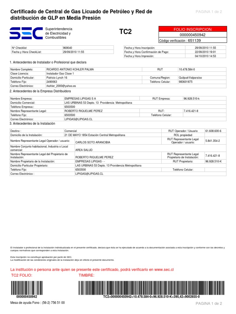 TC2 3000416707 | PDF