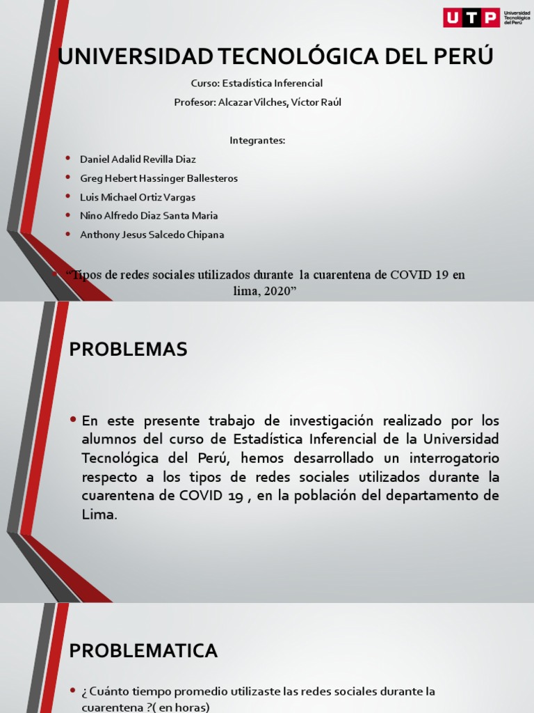TRABAJO FINAL ESTADISTICA Completoo | PDF | Muestreo (Estadísticas) | Intervalo de confianza