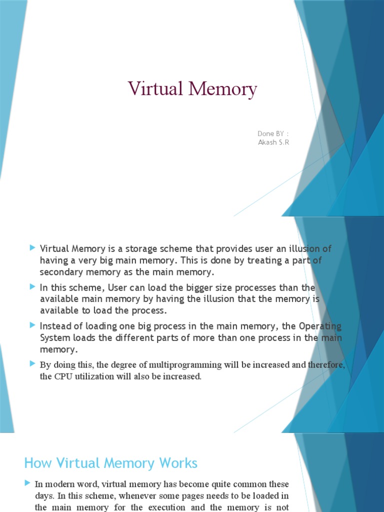 Virtual Memory | PDF