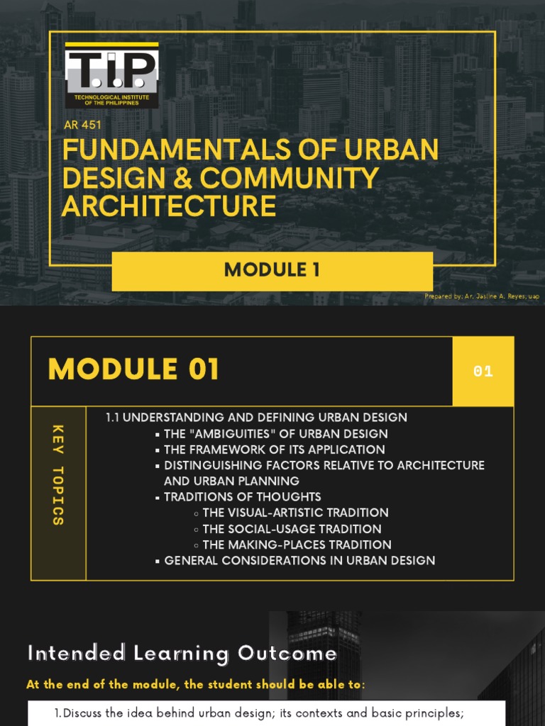Planning 2-Module 1 Part 2 | PDF | Urban Design | Design