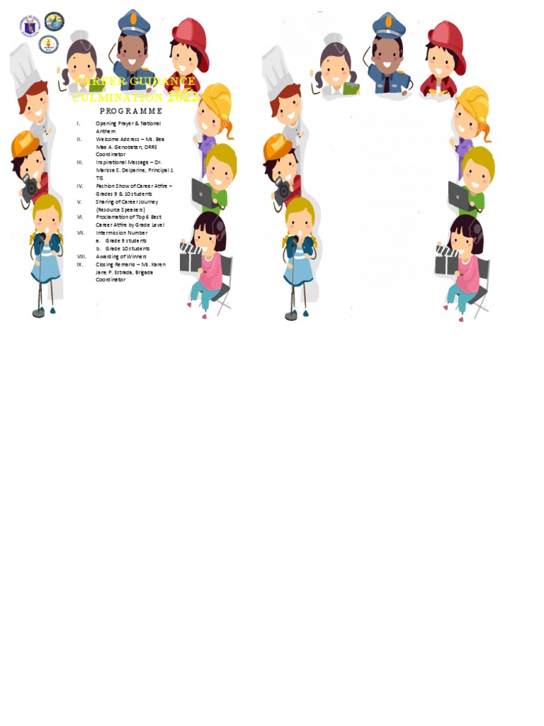 Career Programme Sample | PDF