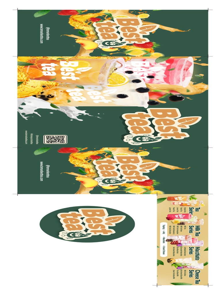 Stiker Booth Best Tea Cetak | PDF