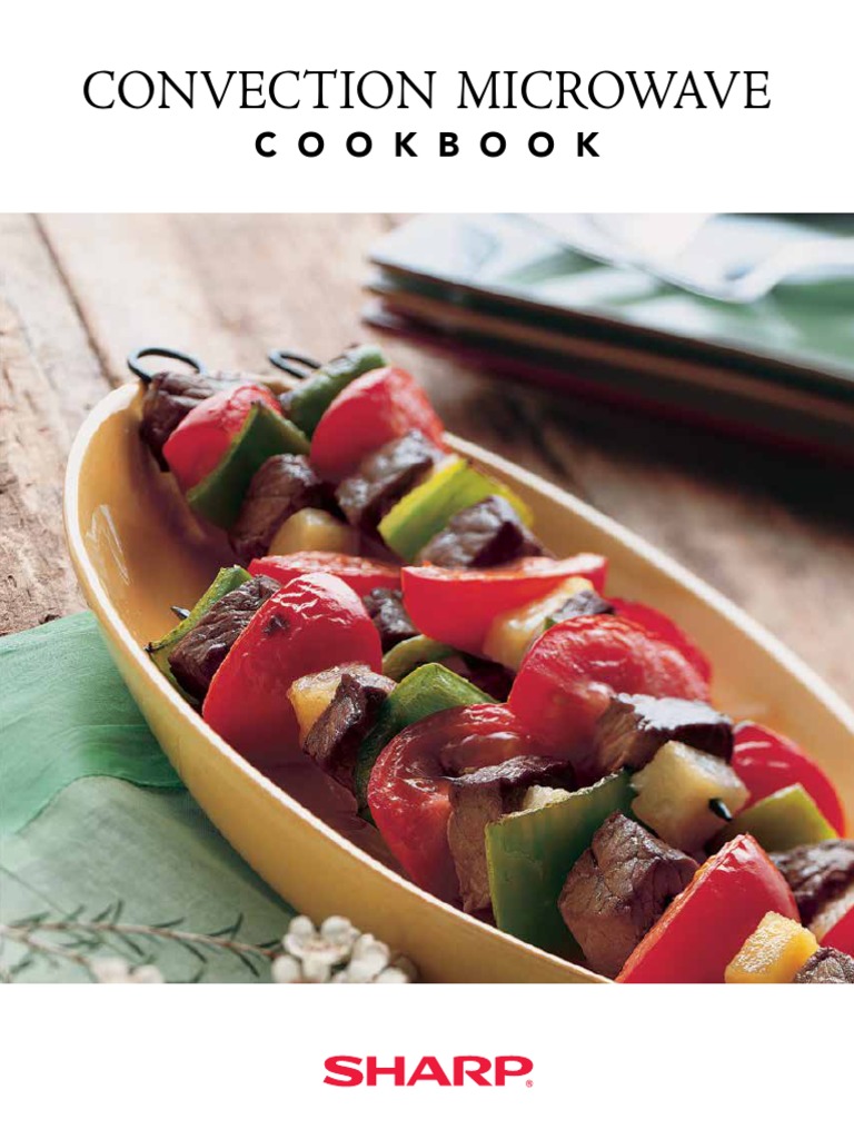 Sharp Carousel Cookbook | PDF | Baking | Roasting