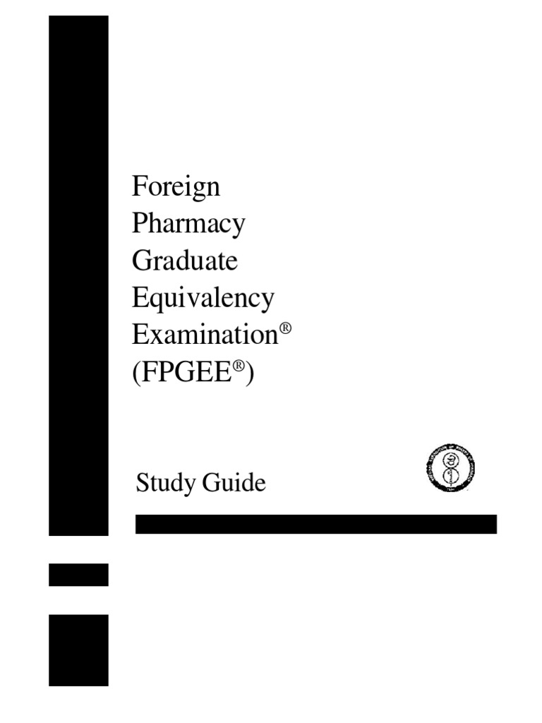 Foreign Pharmacy Graduate Equivalency Examination | PDF | Pharmacy ...