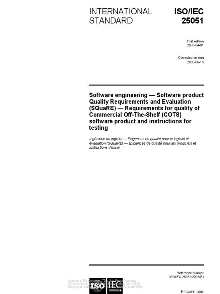 ISO_IEC_25051_2006_E_ | PDF | International Organization For ...