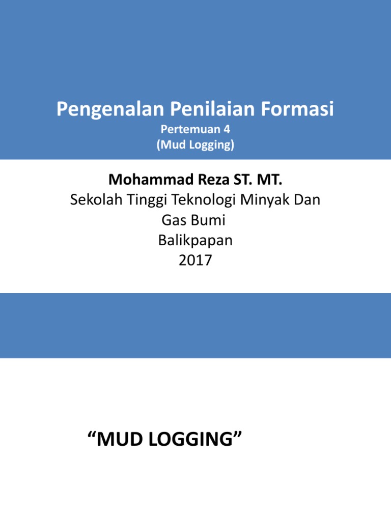 Mud Logging | PDF