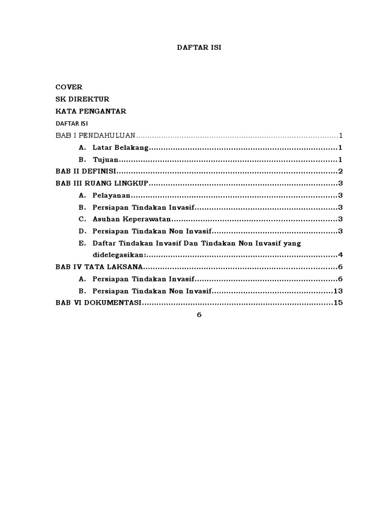 Panduan Tindakan Invasif Dan Non Invasif | PDF