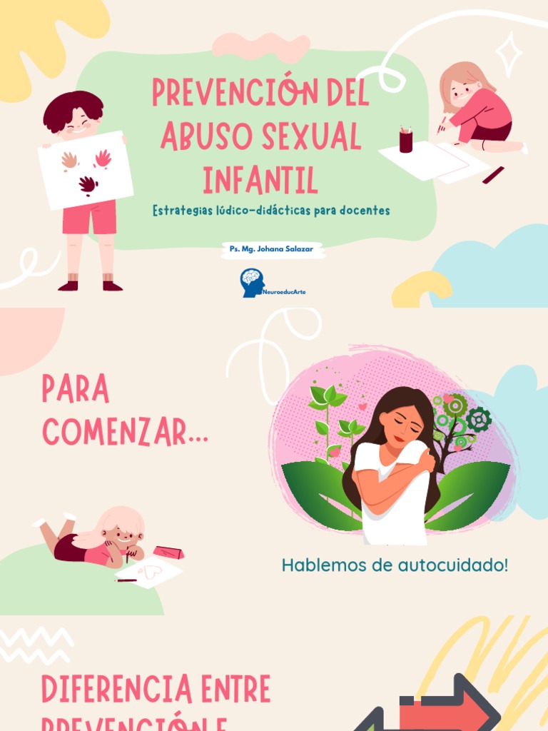 PONENCIA PREVENCIÓN DEL ABUSO SEXUAL INFANTIL | PDF