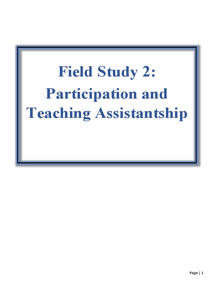FS 2 | PDF | Educational Assessment | Teaching Method