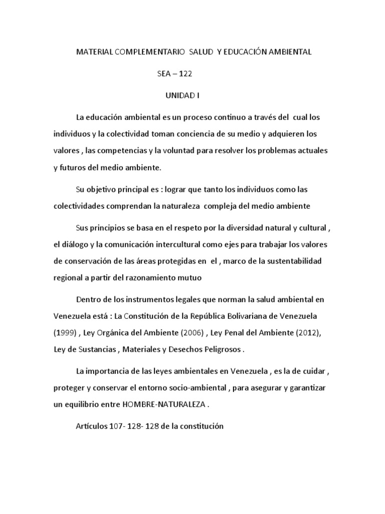 Sea Material Complementario | PDF