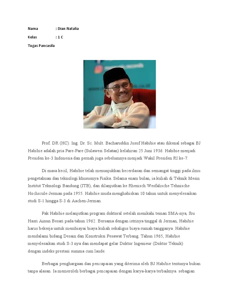 BJ Habibie 2 | PDF