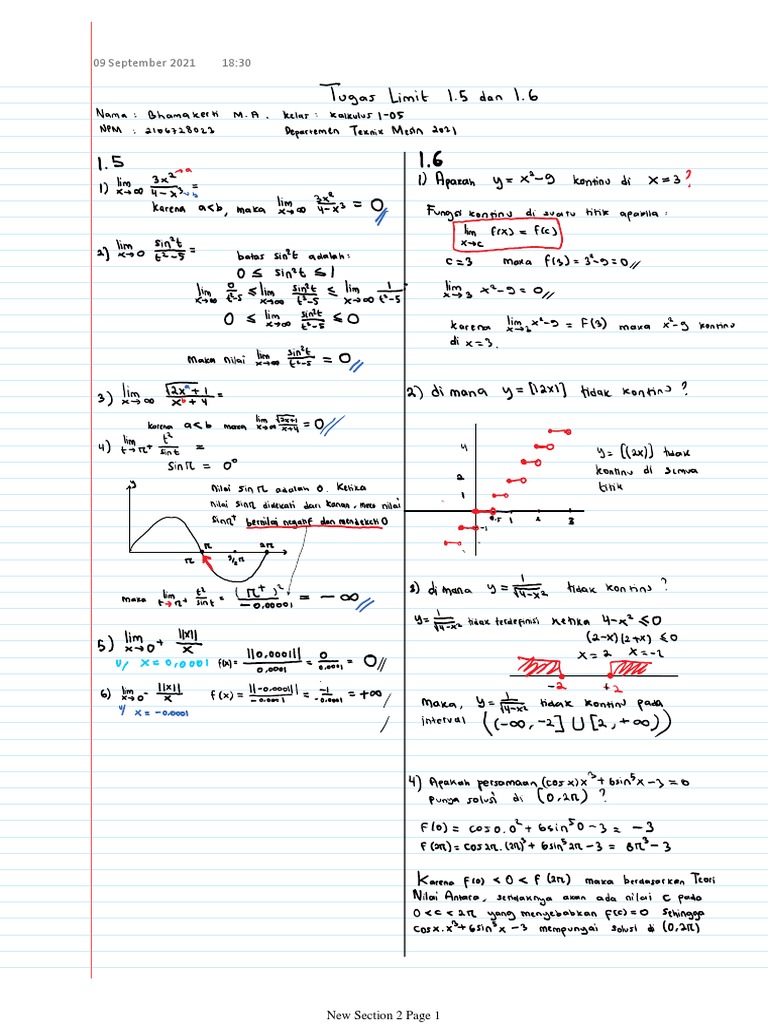 Tugas 2 Kalkulus Pdf