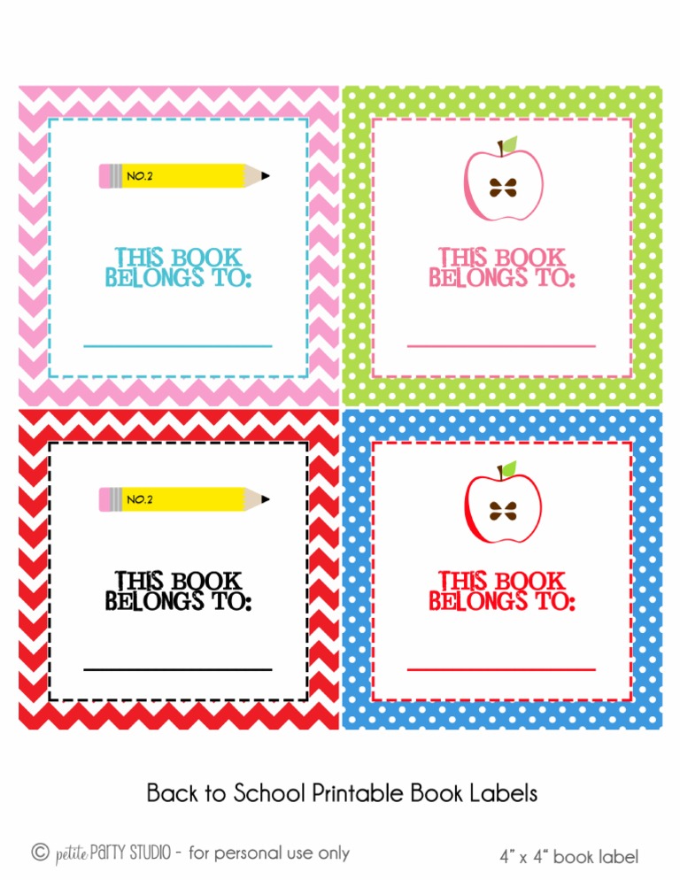 Book Labels | PDF