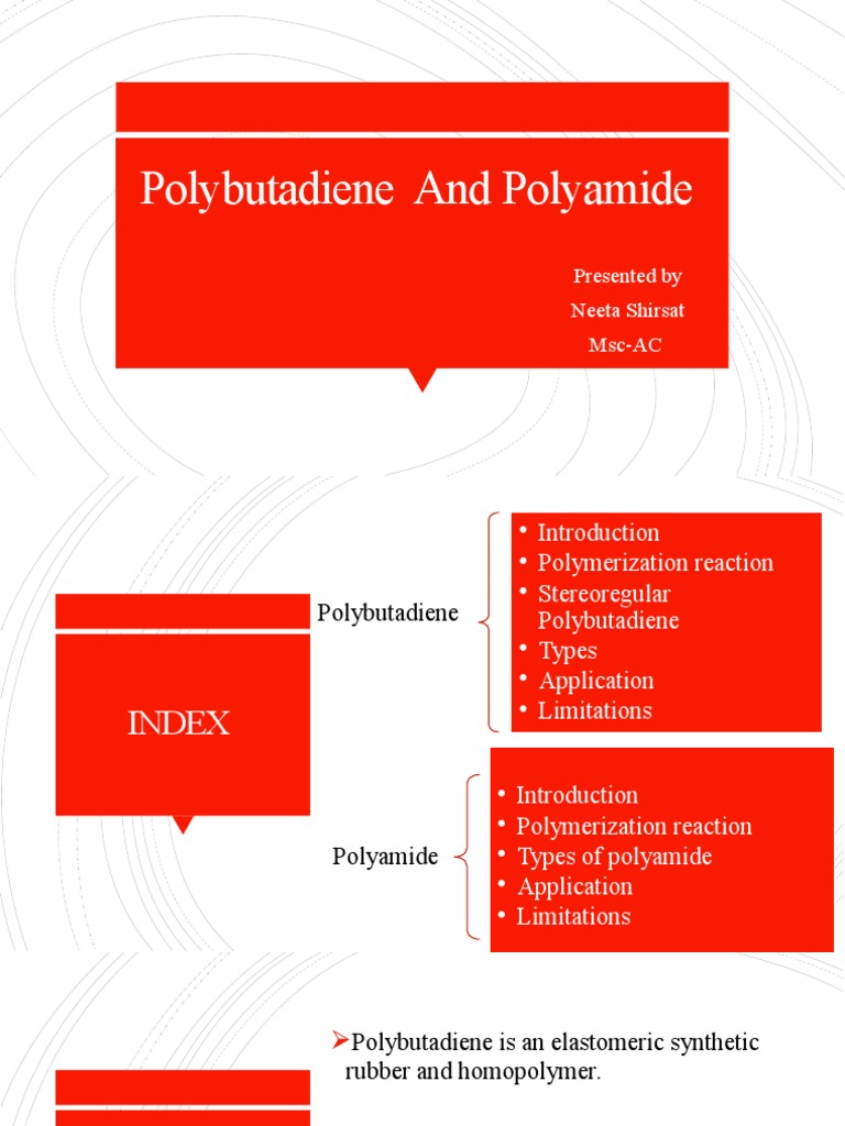 Polybutadiene and Polyamide | PDF | Nylon | Polymers