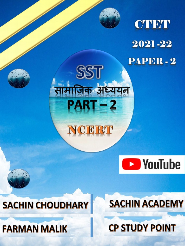 SST PART -2 CTET NOTES | PDF