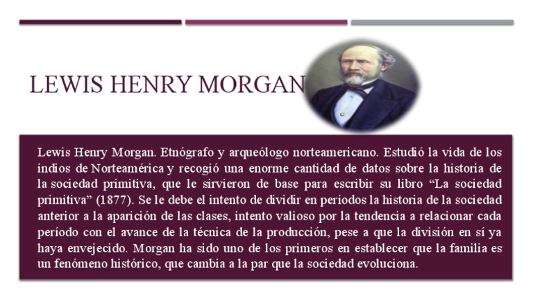 Lewis Henry Morgan | PDF
