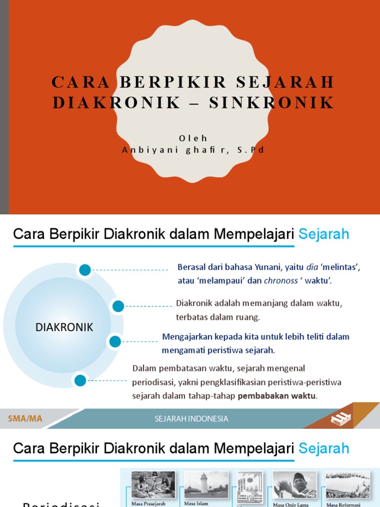 Cara Berpikir - Diakronik Dan Sinkronik | PDF