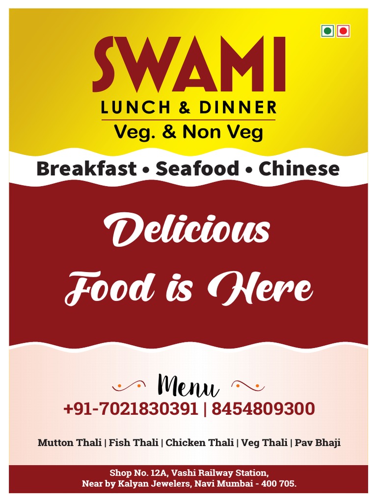 New Menu Design | PDF | Food And Drink | Desi Cuisine