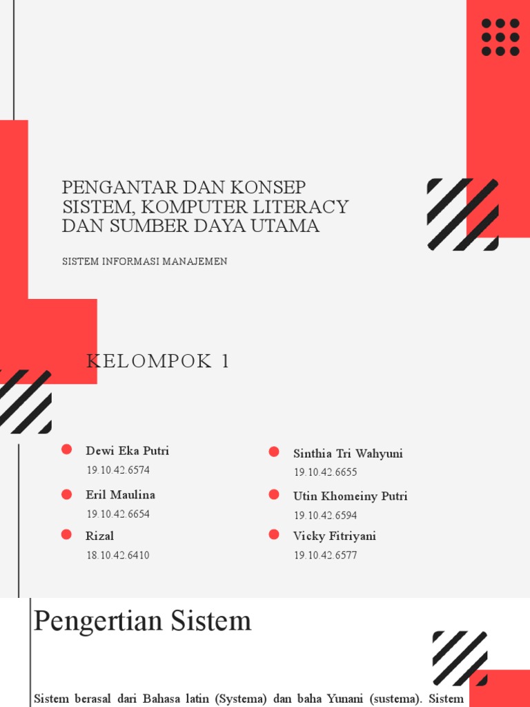 Kelompok 1 - PPT Sim | PDF