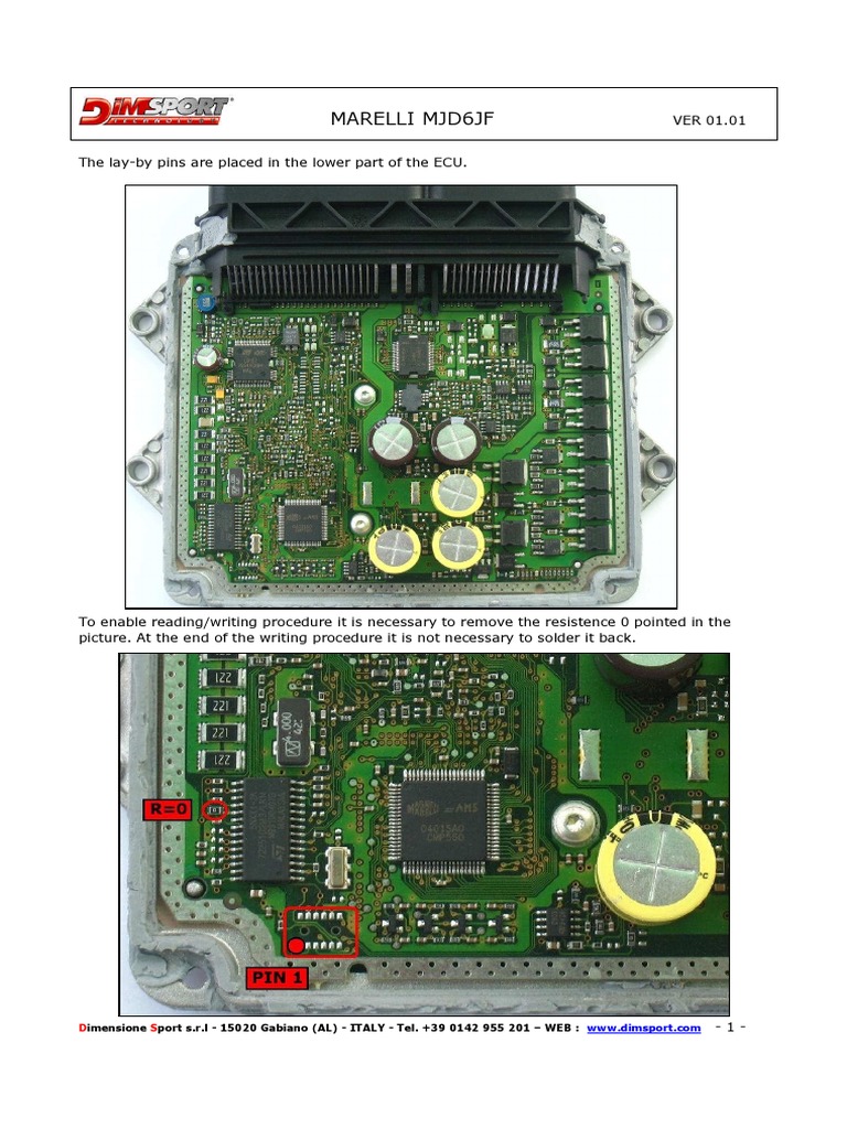 Marelli 6JF 1033 | PDF