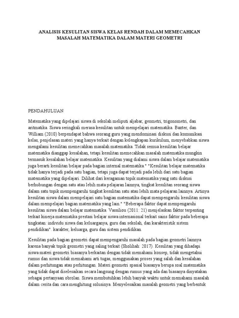 Draft Artikel Matematika | PDF