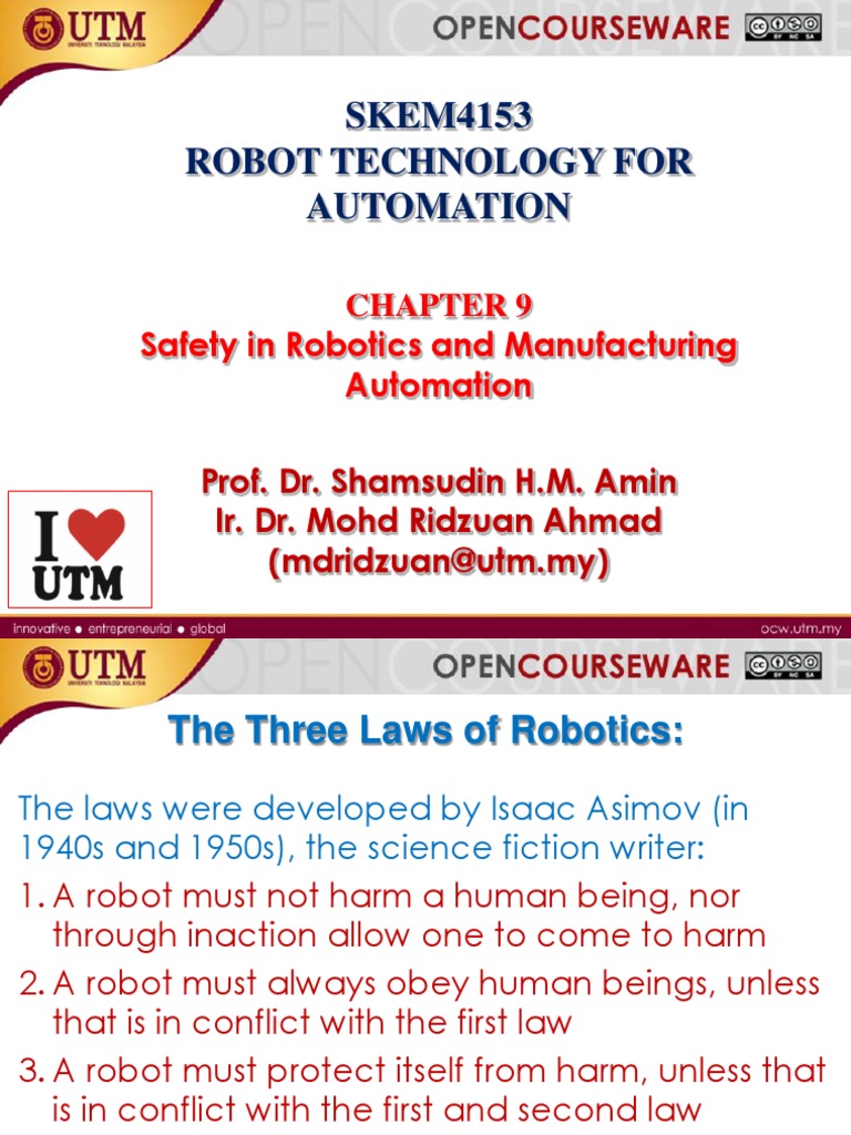 09-Chapter 9 Safety in Robotics and Manufacturing Automation Final ...