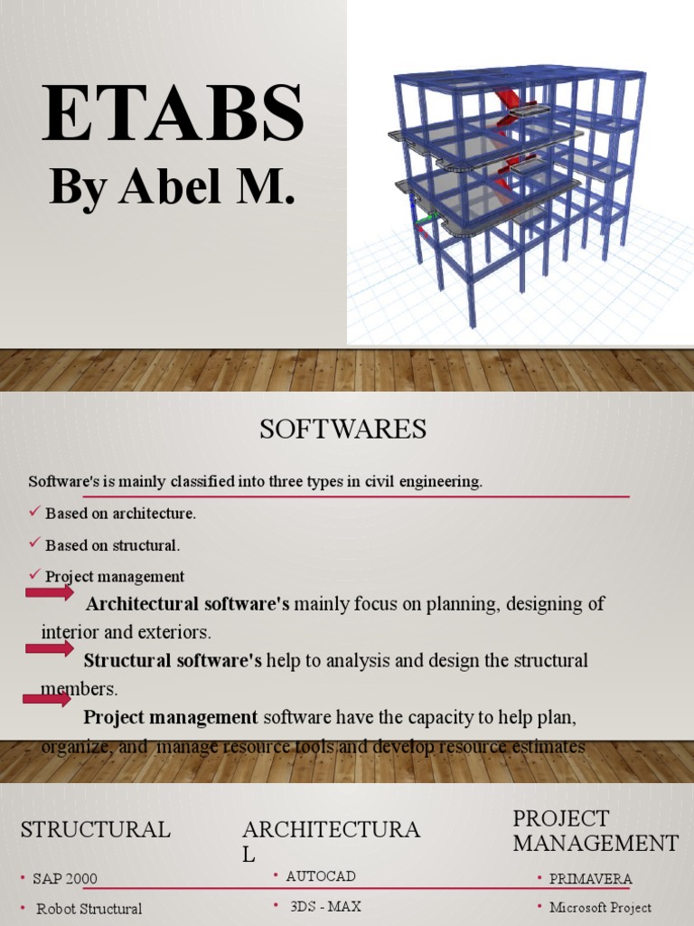 ETABS Structural Analysis Software Guide | PDF | Stiffness | Elasticity (Physics)