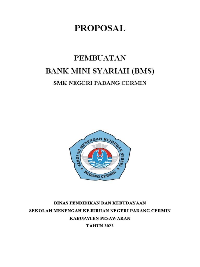 PROPOSAL Bank Mini Syariah | PDF