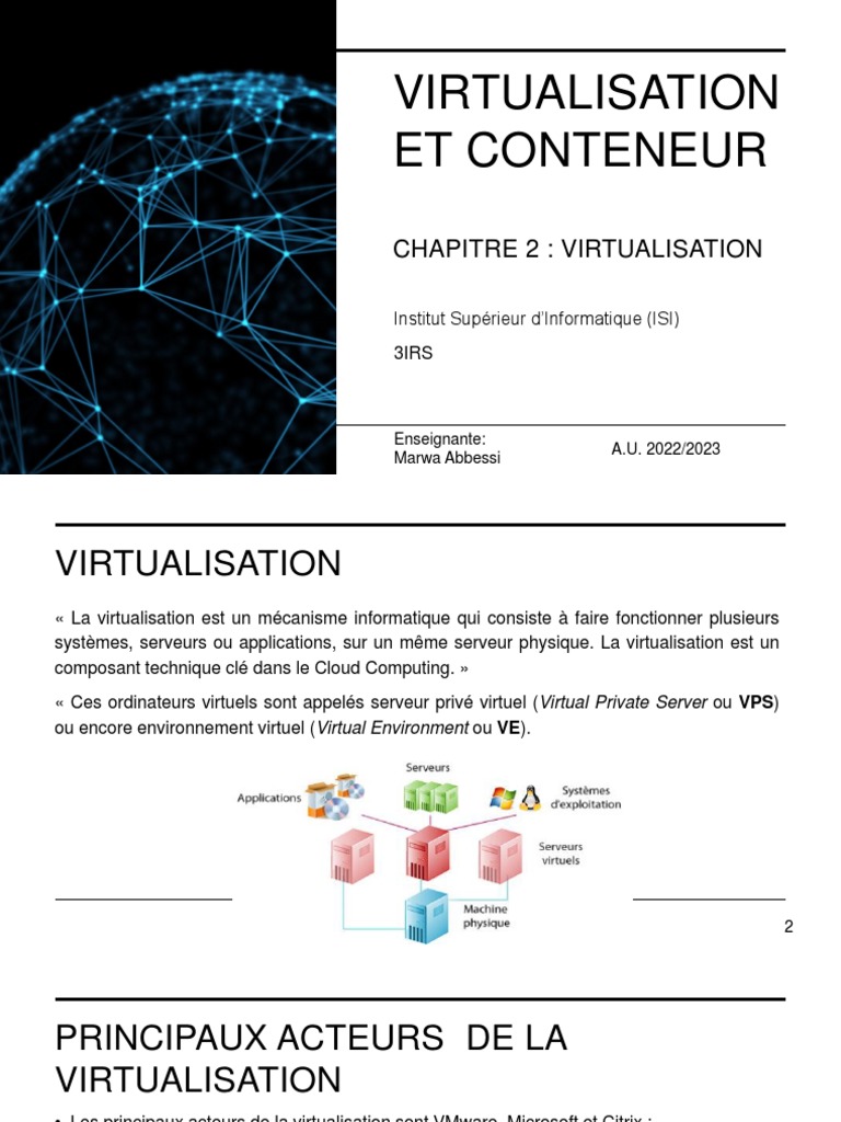 Chap 2 | PDF | Virtualisation | Machine virtuelle