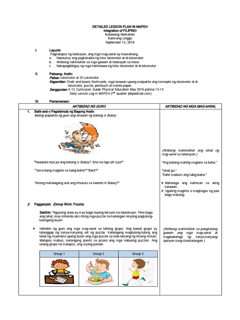 Detailed Lesson Plan in Araling Panlipunan Cot2 | PDF