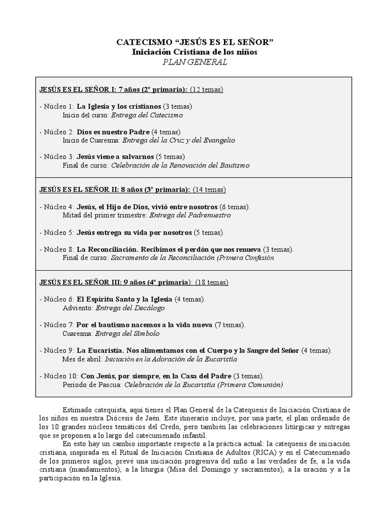 2009 - 09 - 29 - Nucleo I y Presentacion JS | PDF | Misa (liturgia) | Religiones abrahámicas