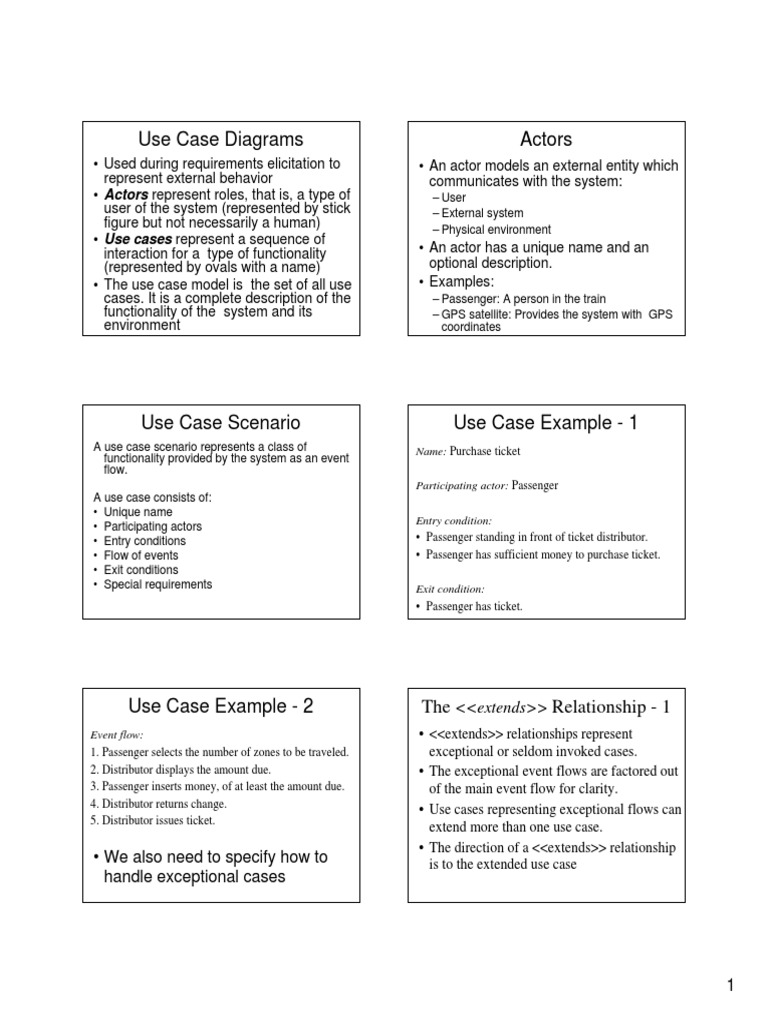 ch02 04 | PDF | Use Case | System