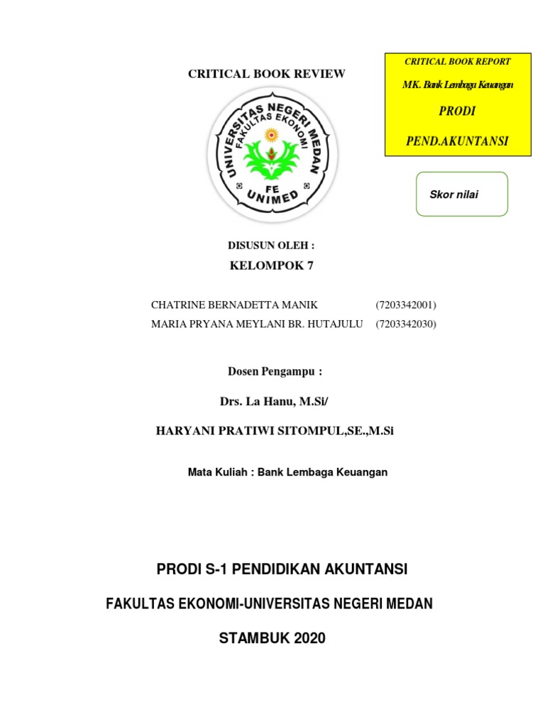 CBR Bank Lembaga Keuangan Kelompok 7 | PDF