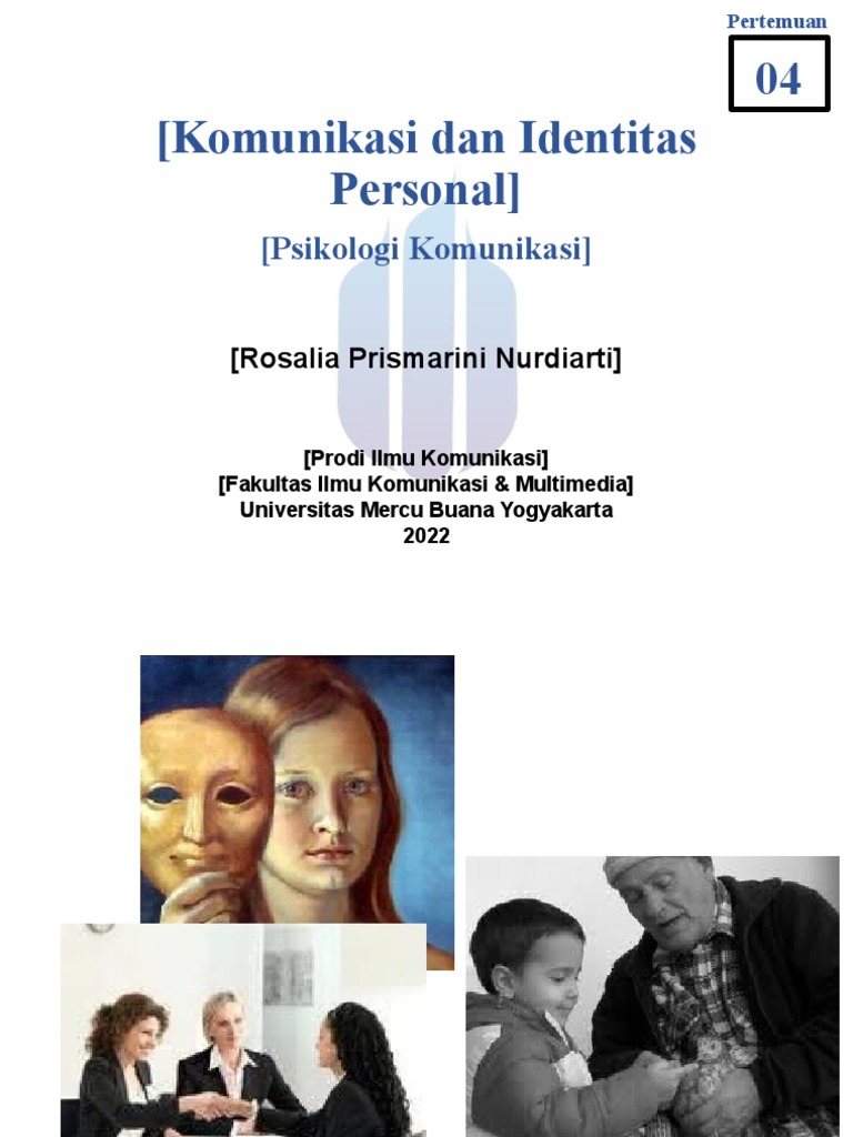 Materi 4 - Komunikasi Identitas Personal | PDF | Pengembangan Diri
