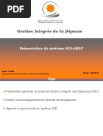 Système GID CT | PDF | Budget | Gouvernance
