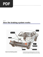 BRAKING SYSTEM Students and Trainer Notes | PDF | Brake | Mechanical ...