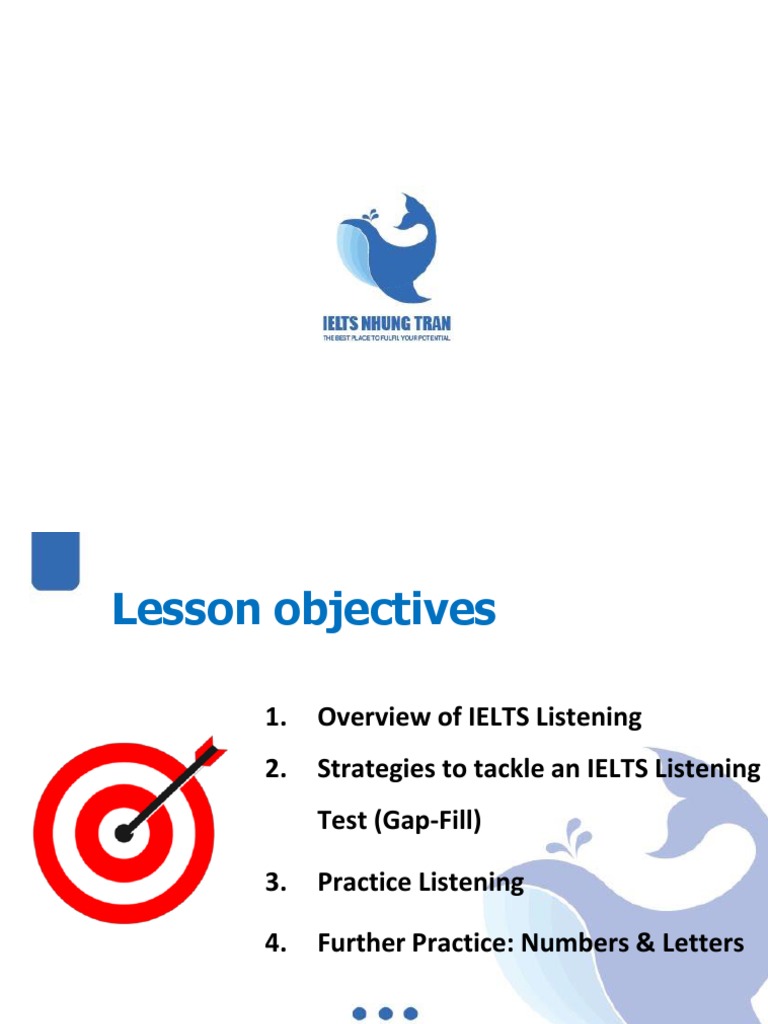 Ex - Listening 1 | PDF | International English Language Testing System ...