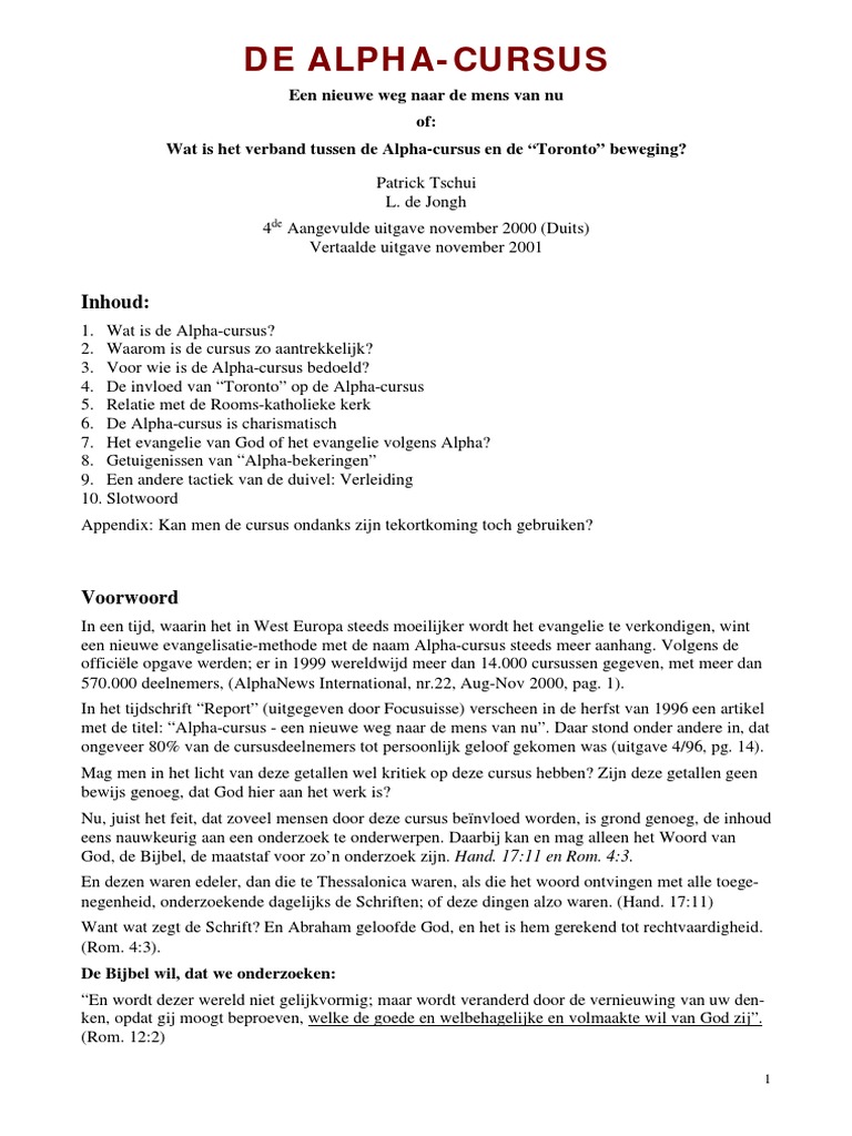 Alpha | PDF
