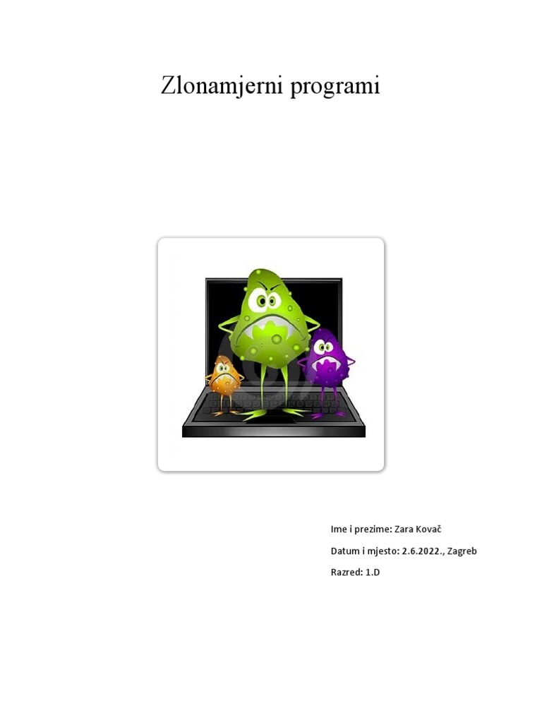 Virusi Na Racunalu | PDF