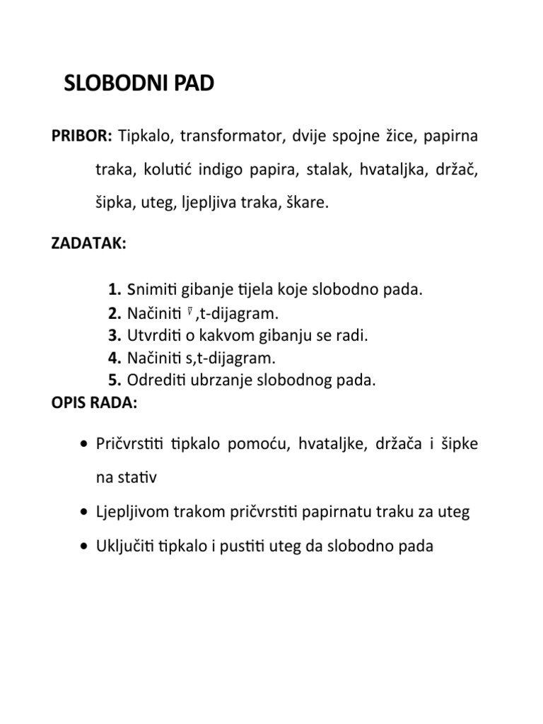 Slobodan Pad | PDF